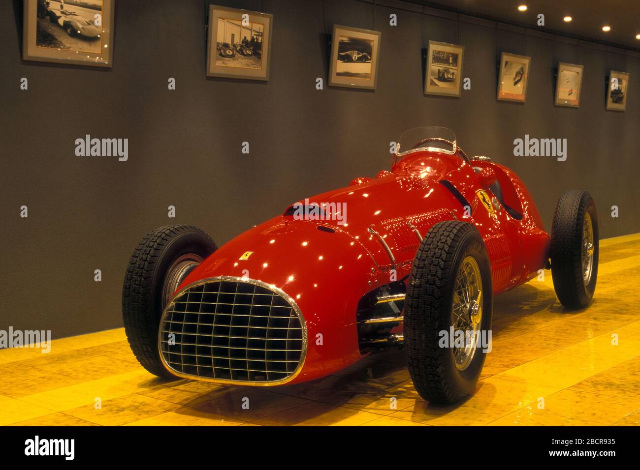 Some of the historic Bardinon Ferrari collection at Mas Du Clos France ...