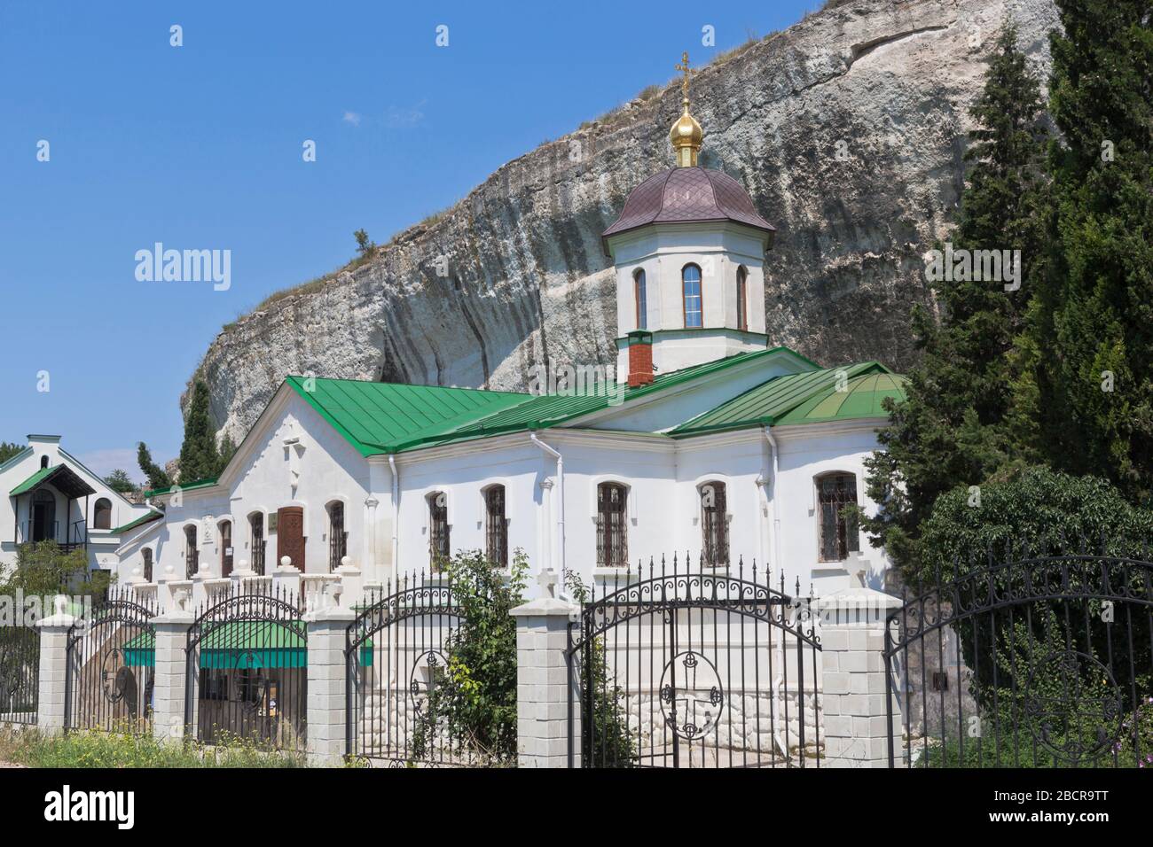 Church of the Holy Trinity in the Inkerman cave monastery, Sevastopol ...