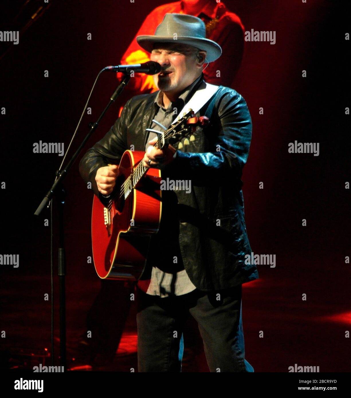 Rhyl,U.K. Paul Carrick performing at Rhyl Pavillion credit Ian ...