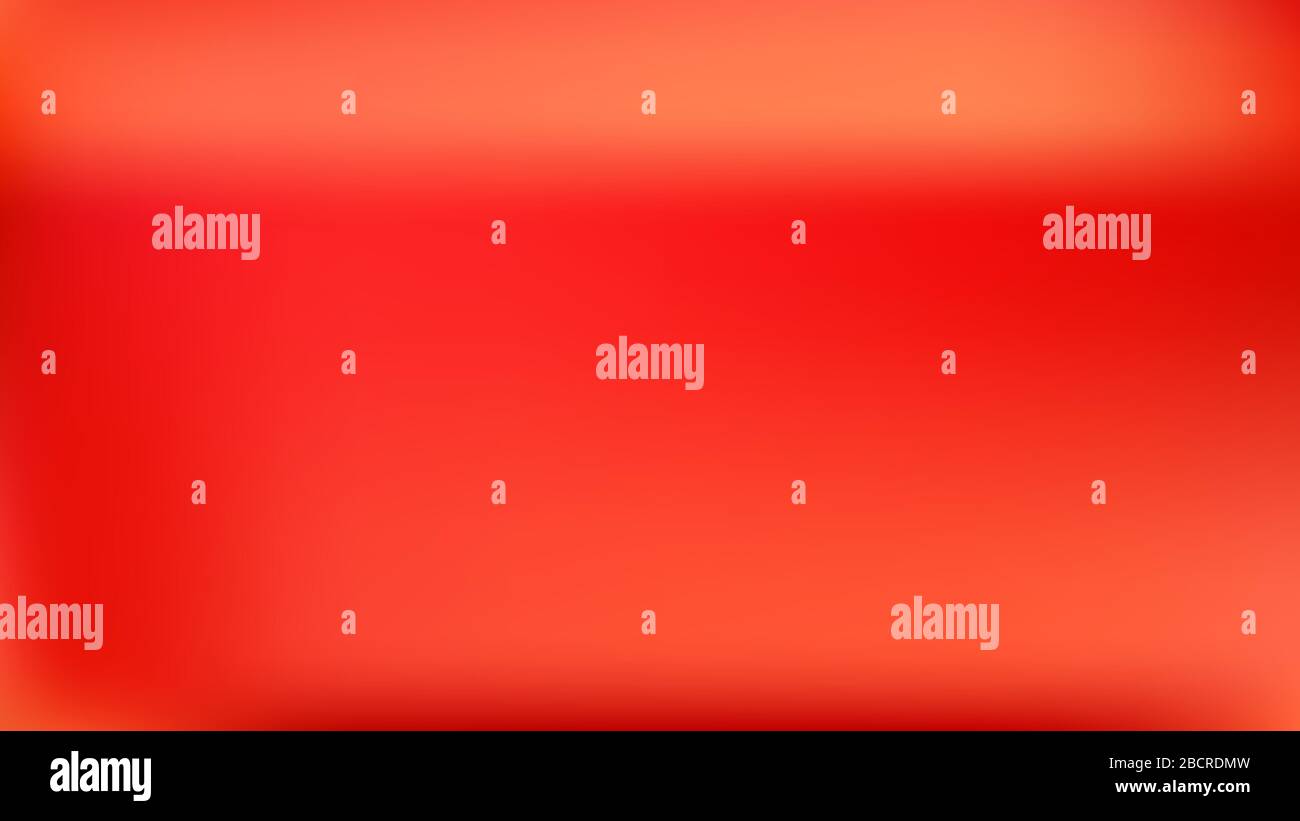 Vermilion colored abstract gradient mesh Background. Fresh trendy ...