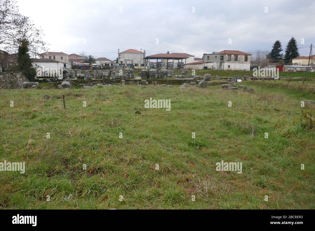 Tegea Archaeological Park Stock Photo - Alamy