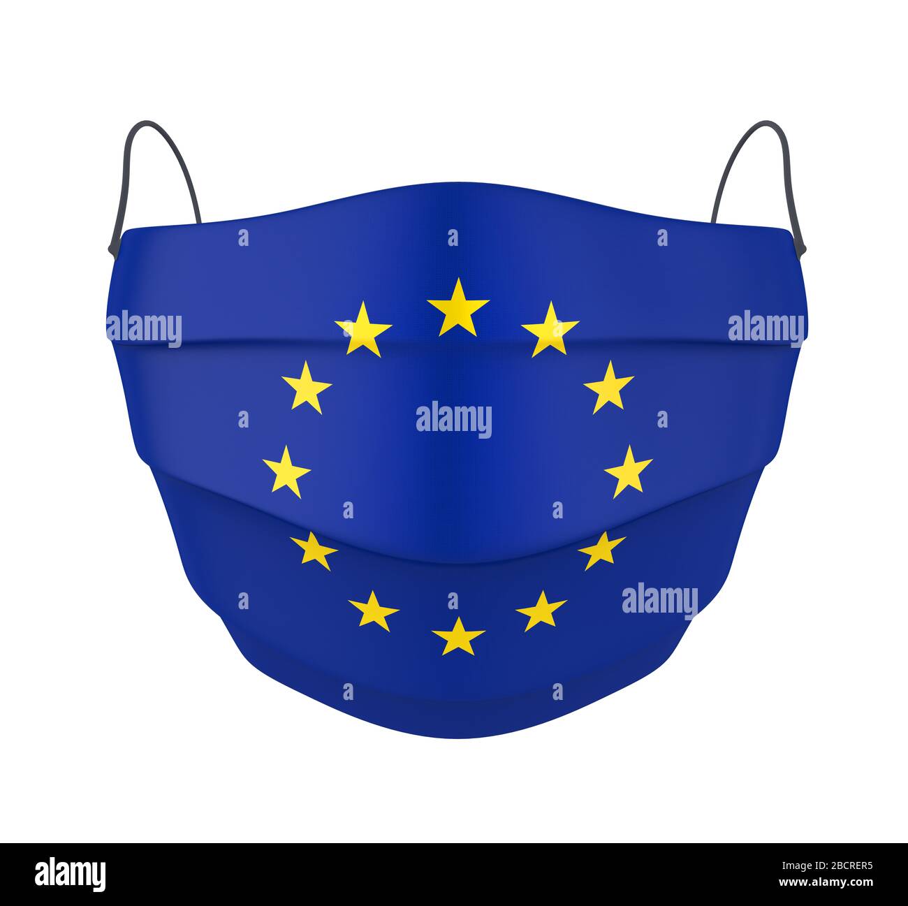 European union flag and air pollution hi-res stock photography and ...