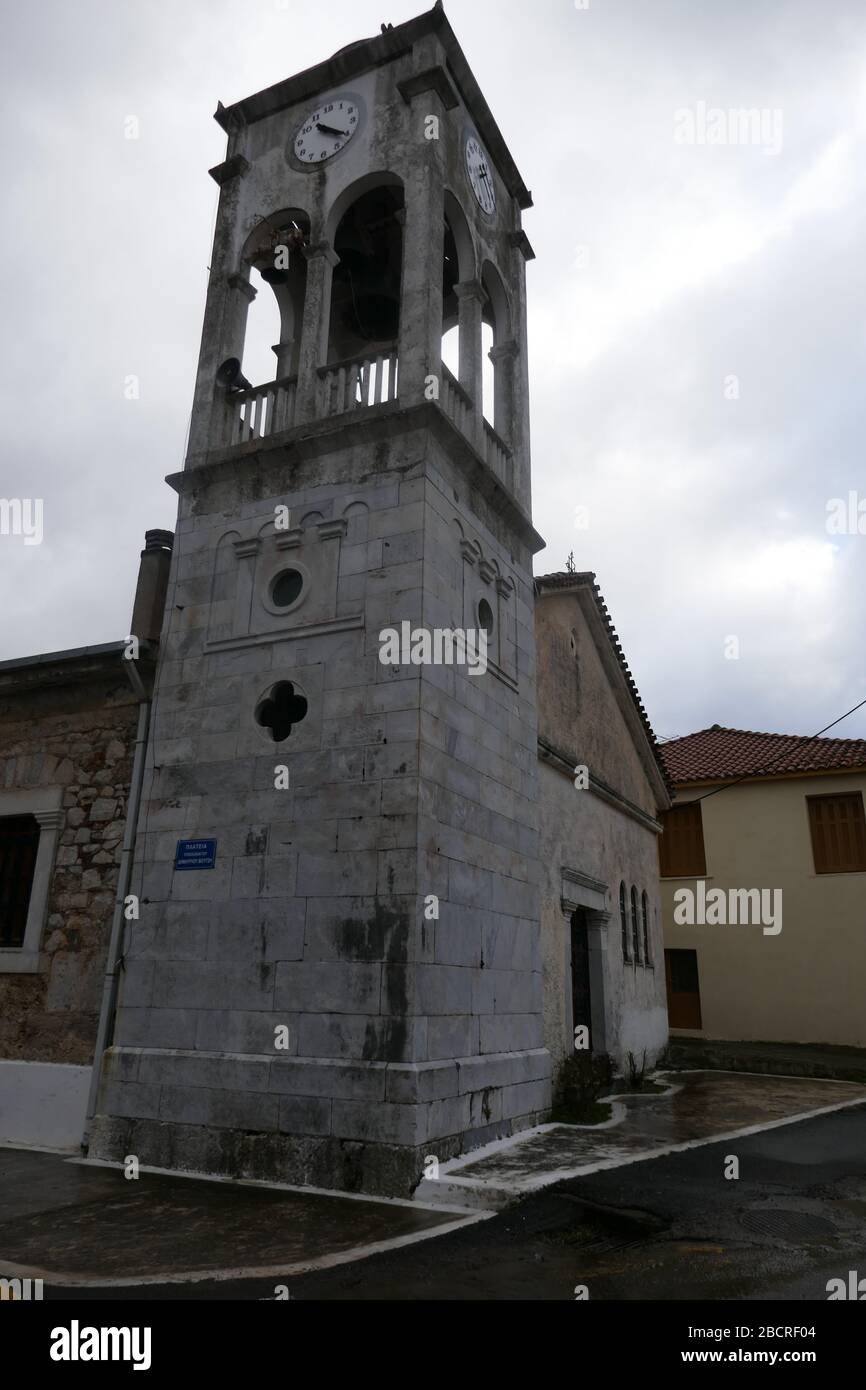 Tegea Archaeological Park Stock Photo - Alamy