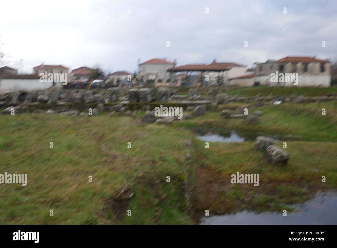 Tegea Archaeological Park Stock Photo - Alamy