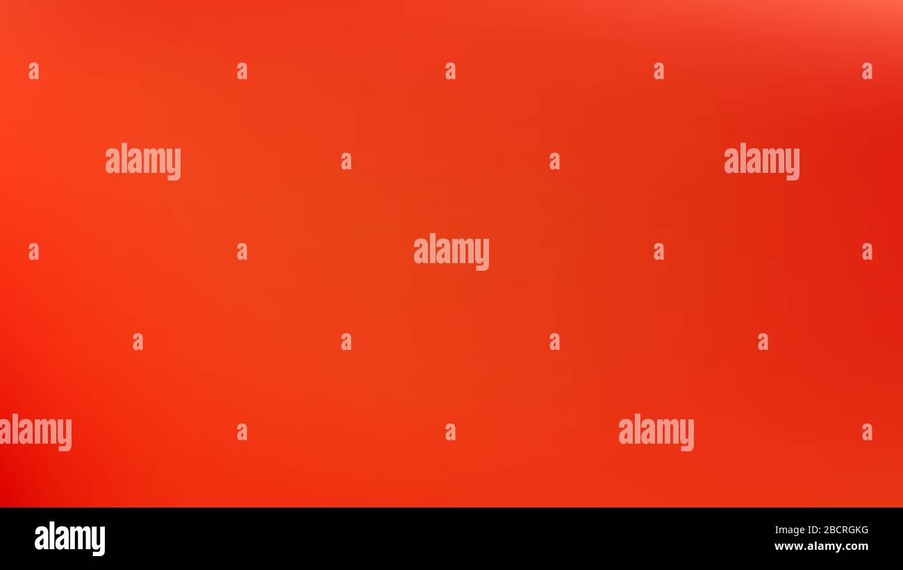 Vermilion colored abstract gradient mesh Background. Ordinary texture ...