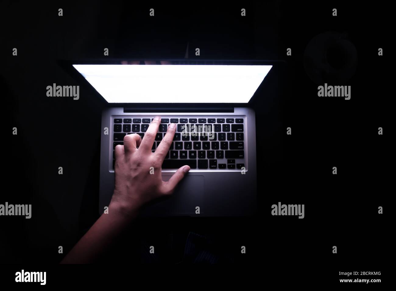 Close up cyber hacker hood hi-res stock photography and images - Alamy