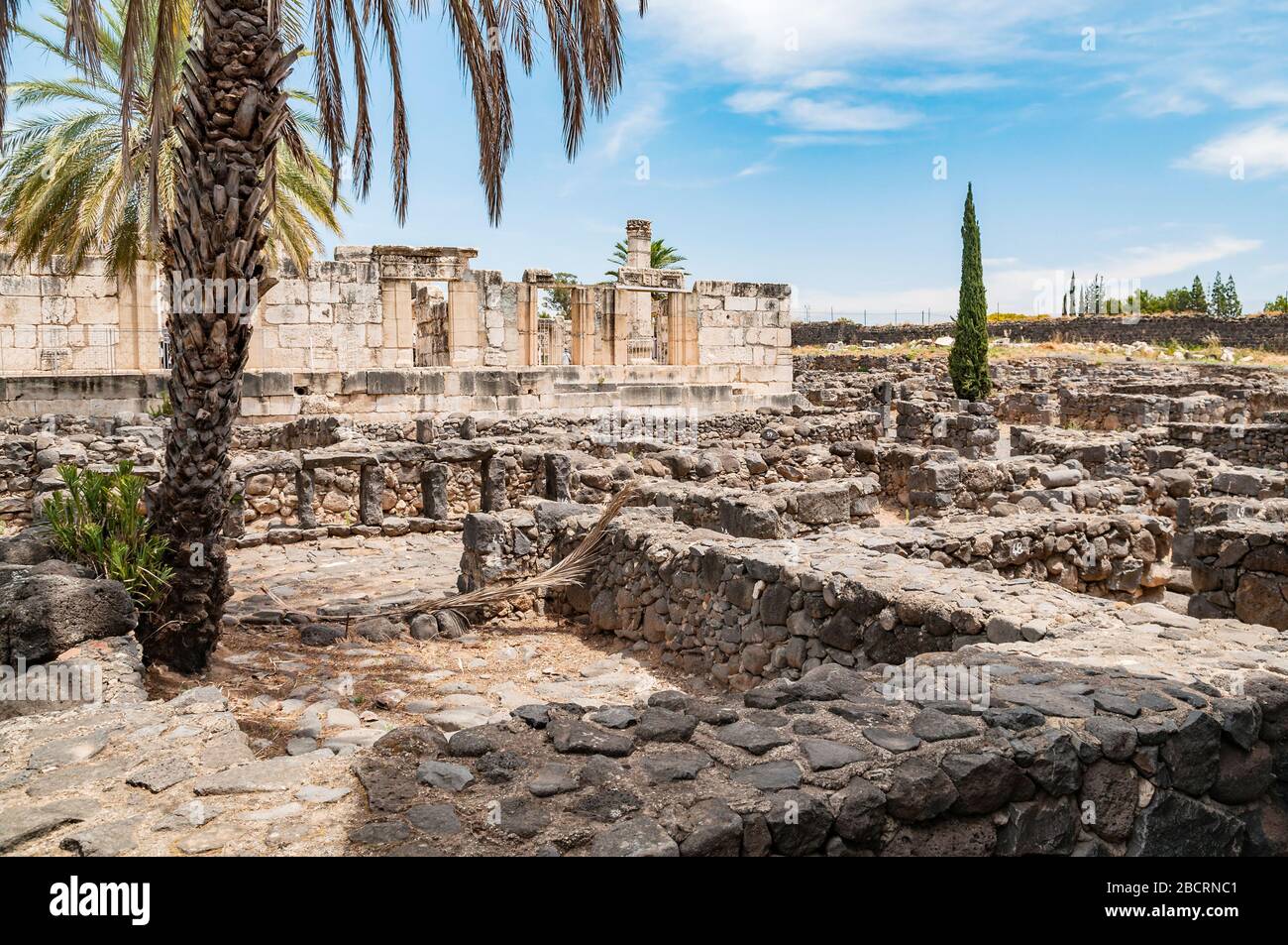 Capernaum synagogue hi-res stock photography and images - Alamy