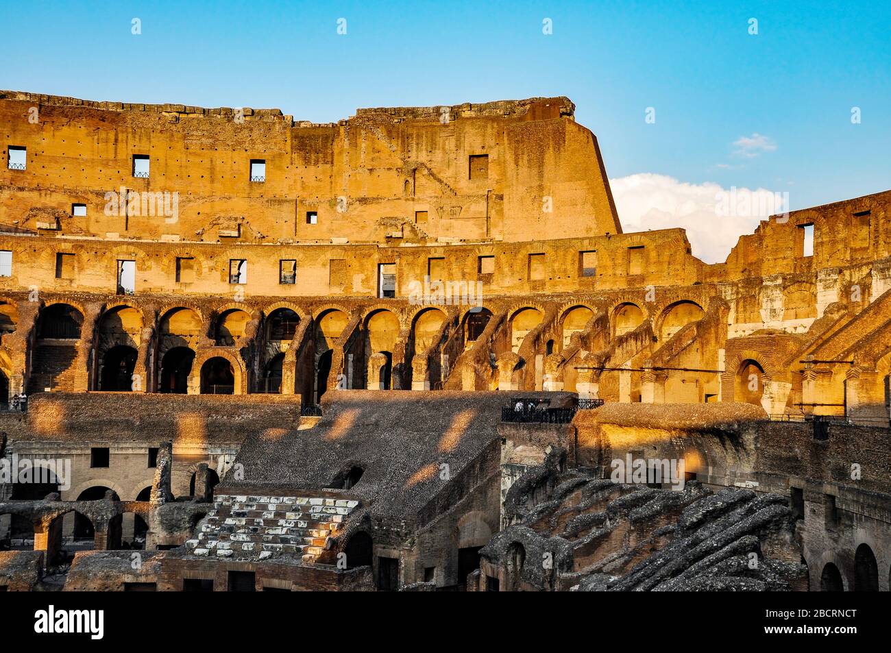 Colloseum in Rome, sunsetting Stock Photo - Alamy