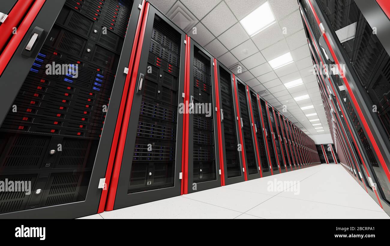 Inside server room hi-res stock photography and images - Alamy
