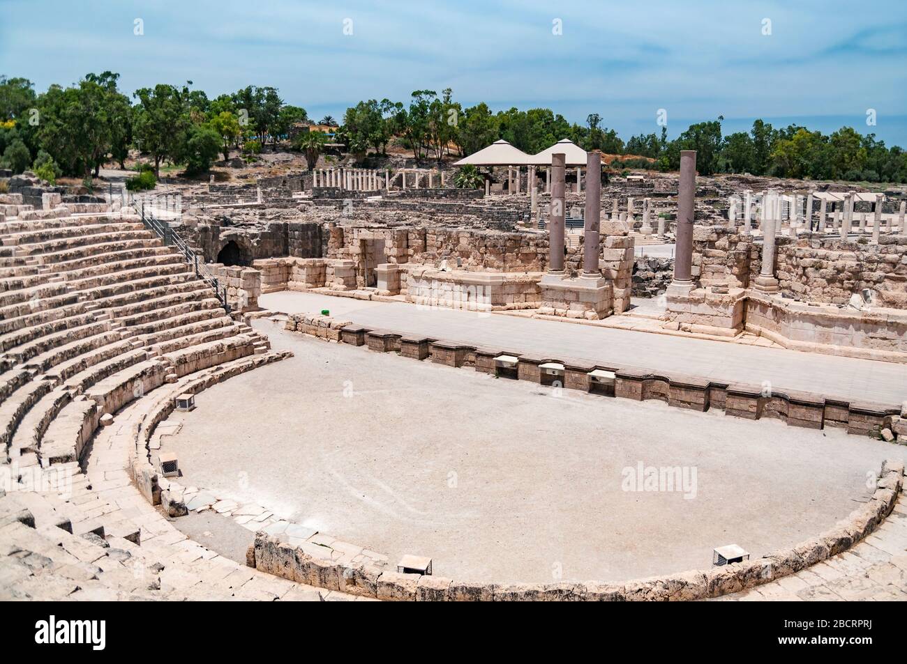 Beth shean theater scythopolis hi-res stock photography and images - Alamy