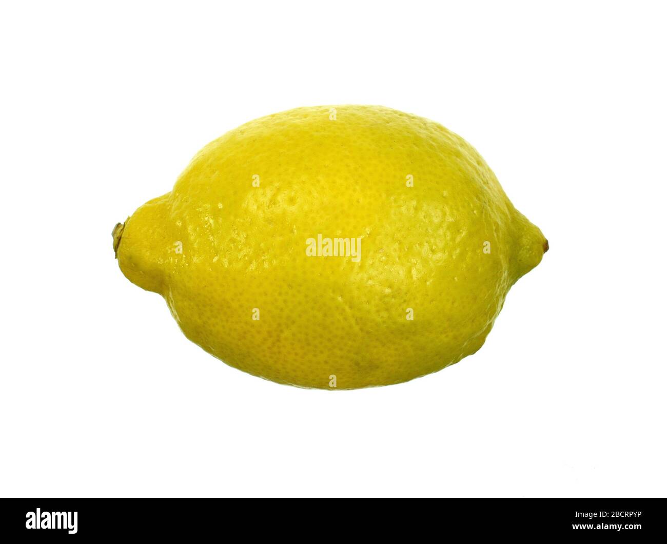 Fresh lemon isolated on white. Juicy yellow slice of lemon on a white ...