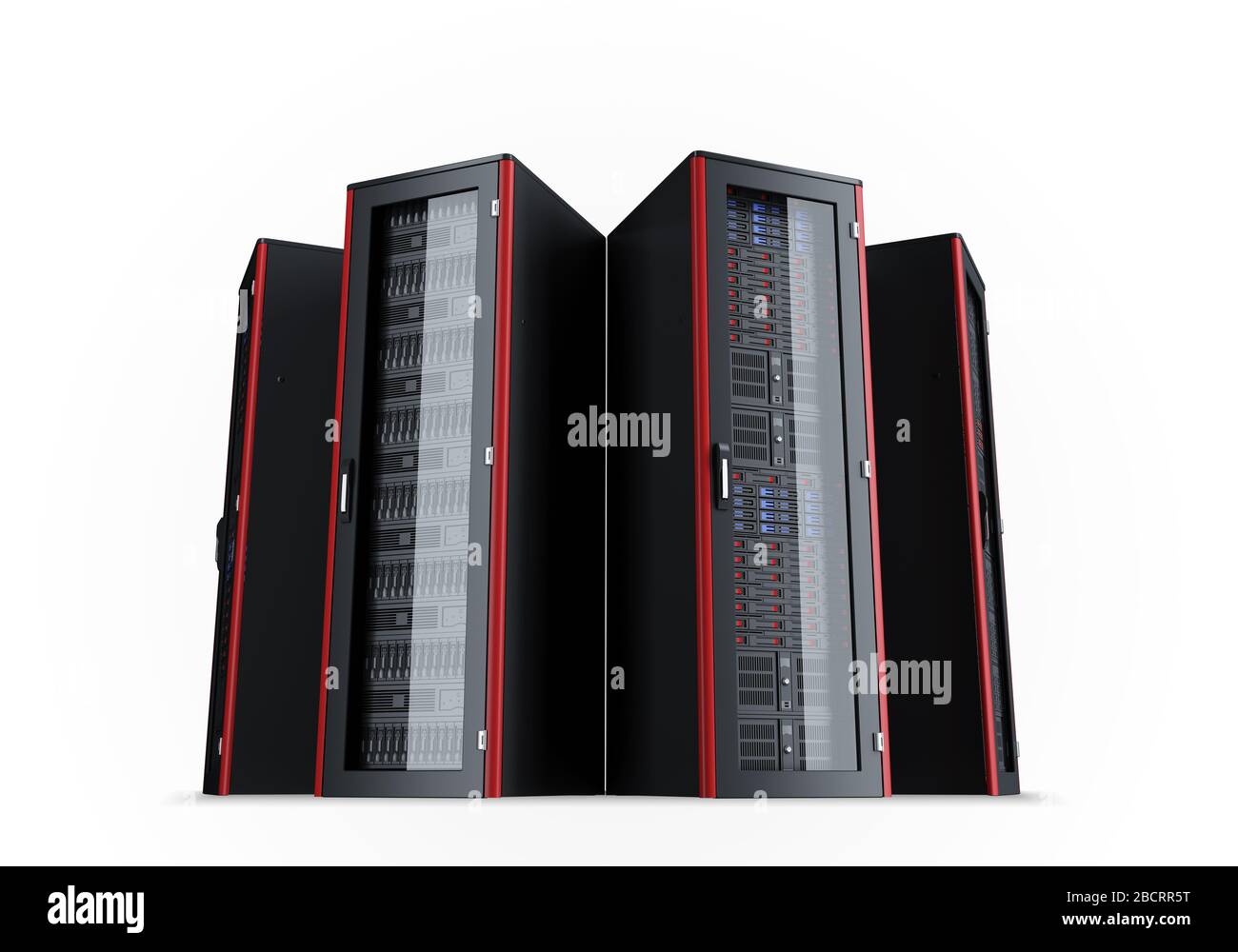 High performance data center Cut Out Stock Images & Pictures - Alamy