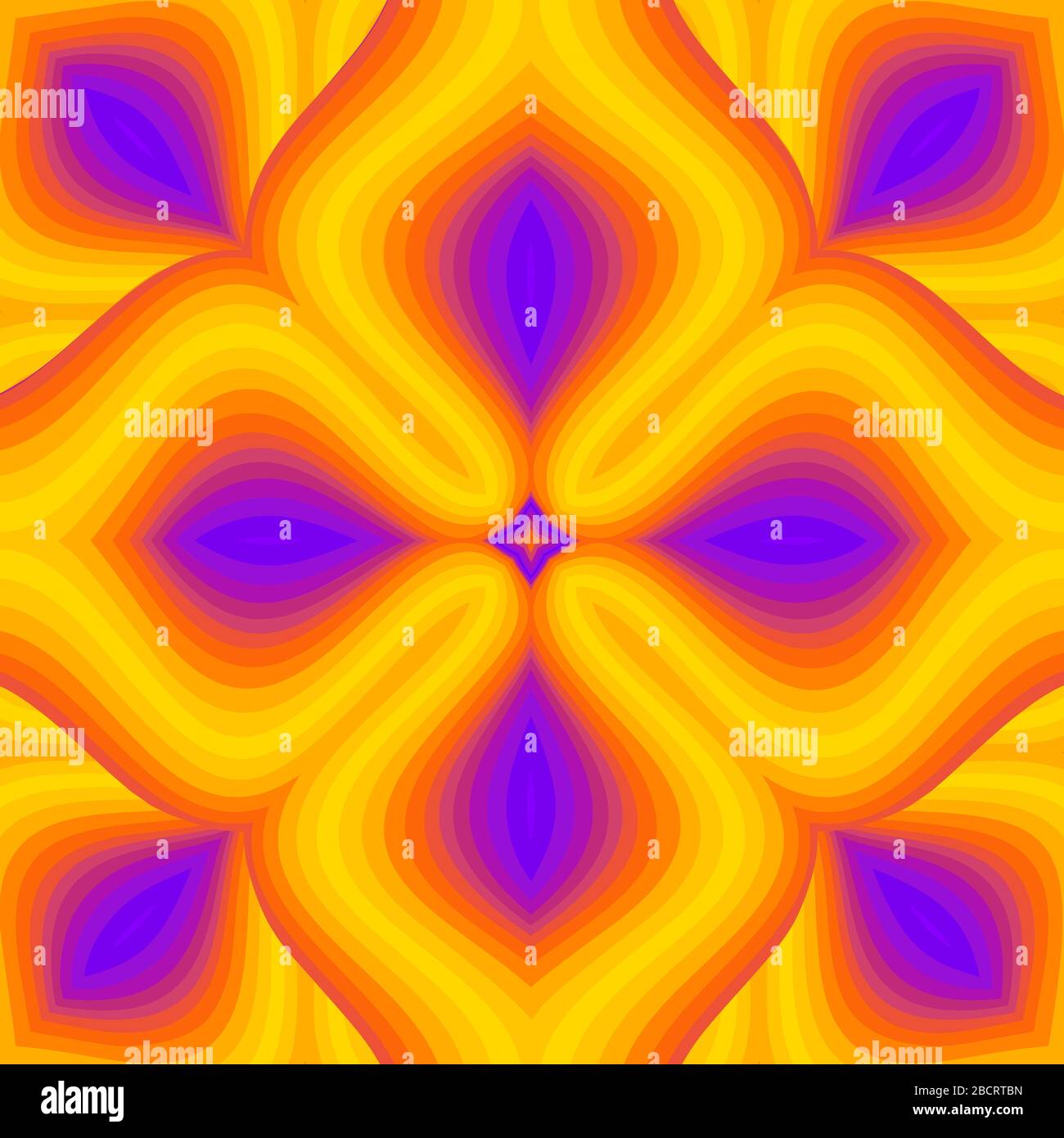 Optical illusion lines background. Abstract 3d purple and yellow illusions. EPS 10 Vector ...
