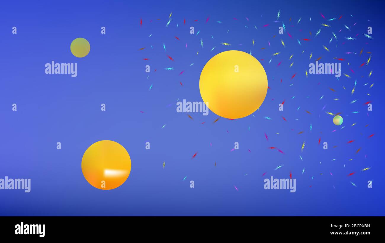 New space fantasy. Background texture, blend. Ordinary colorific ...