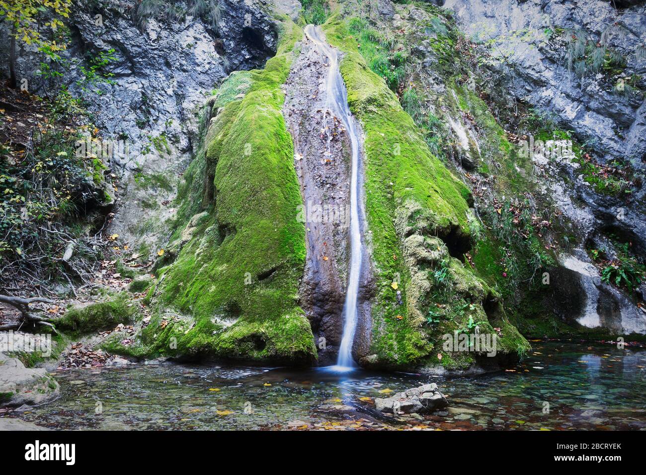 susara waterfall in autumn season, this is one of the most beautiful ...