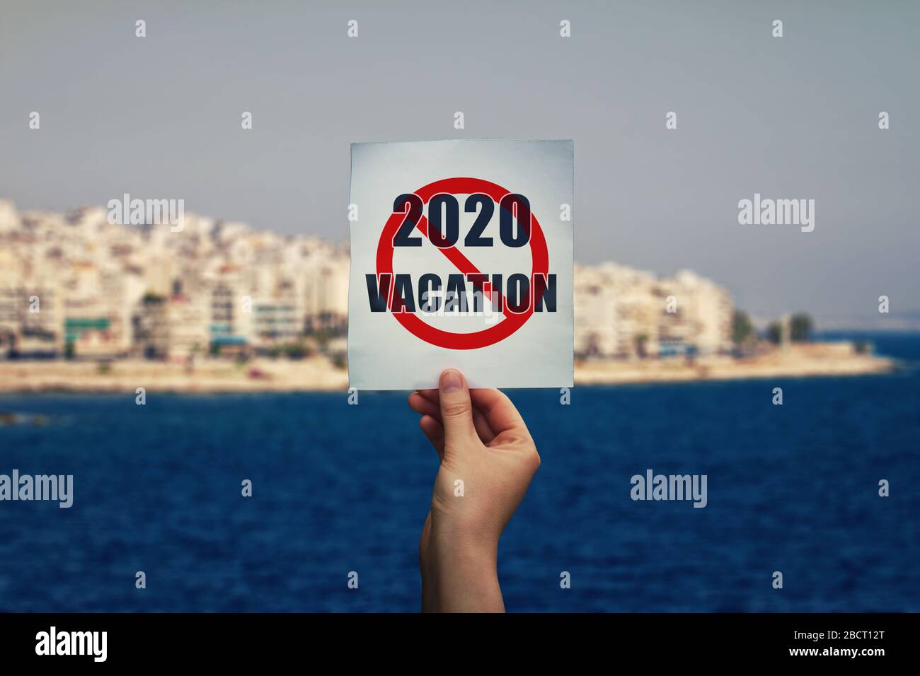 Vacation Canceled Sign