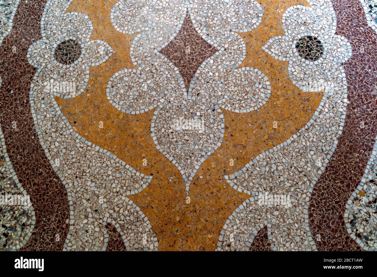 Venetian mosaic floor background hi-res stock photography and images ...