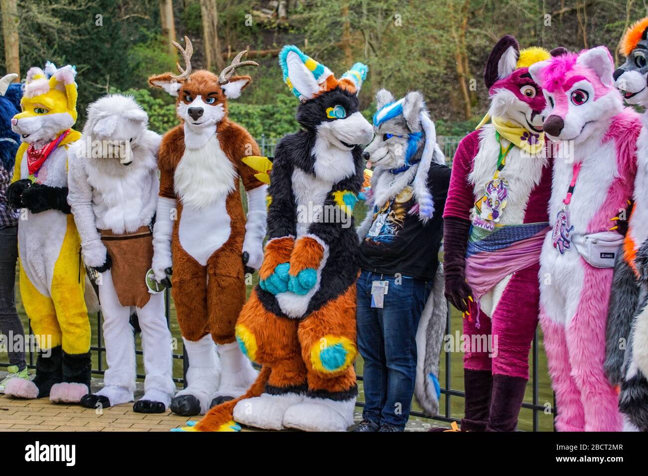 Volkspark Friedrichshain, Berlin, Germany - april 14, 2018: european ...