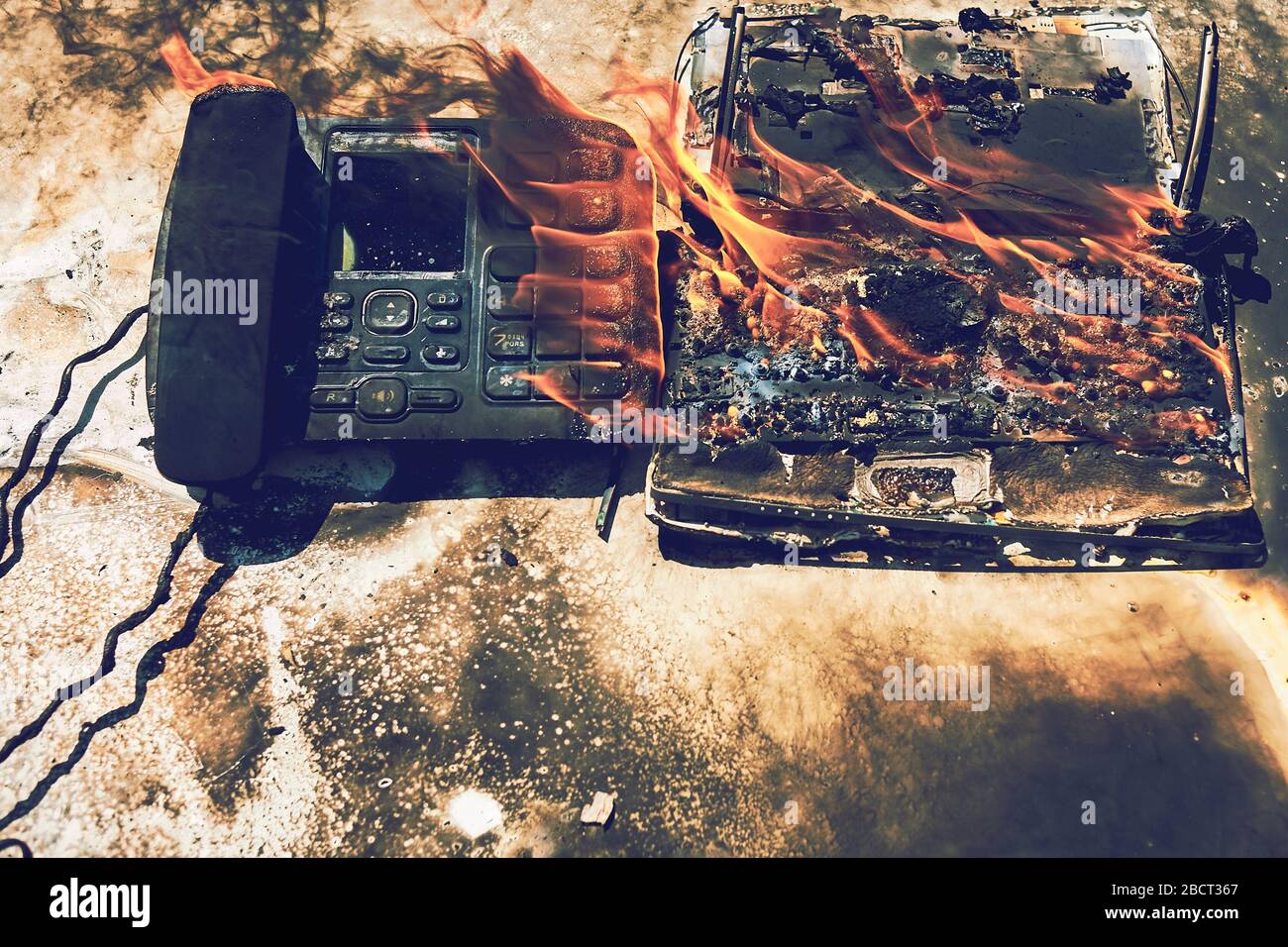 Man with fire extinguisher hi-res stock photography and images - Alamy