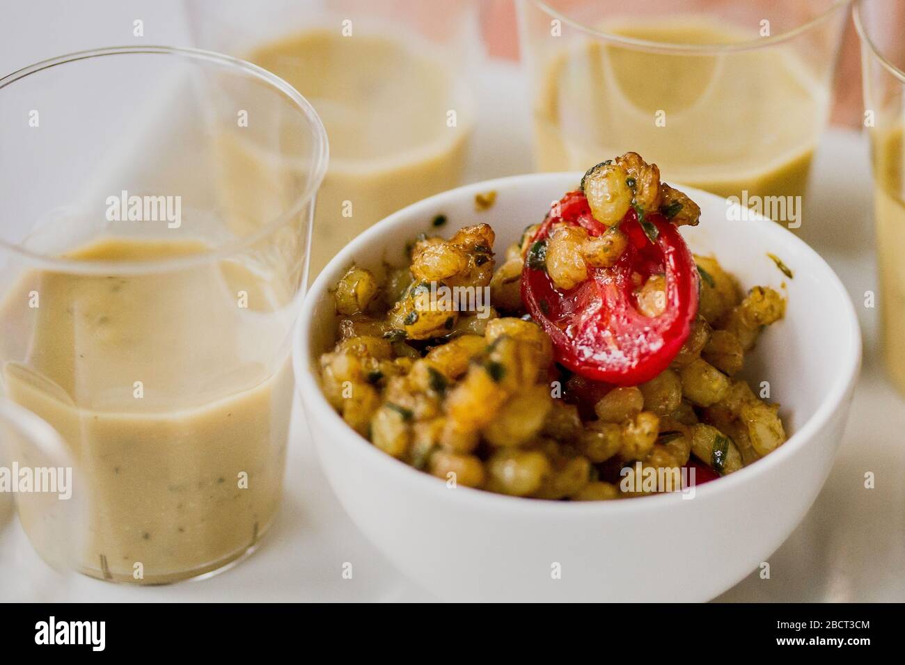 tapas italian food gourmet isolate Stock Photo - Alamy