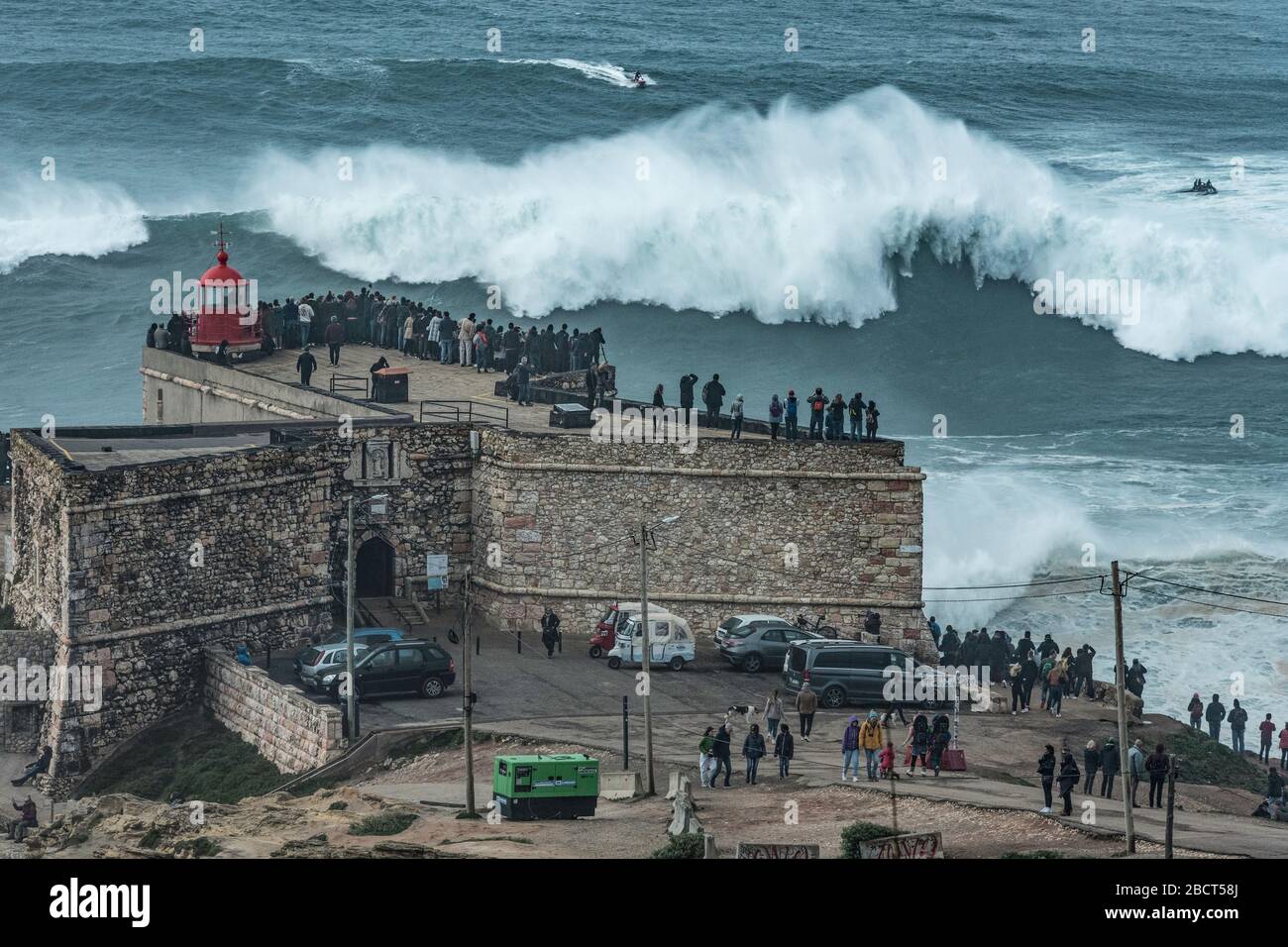 Praia do Norte,Nazaré Stock Photo - Alamy