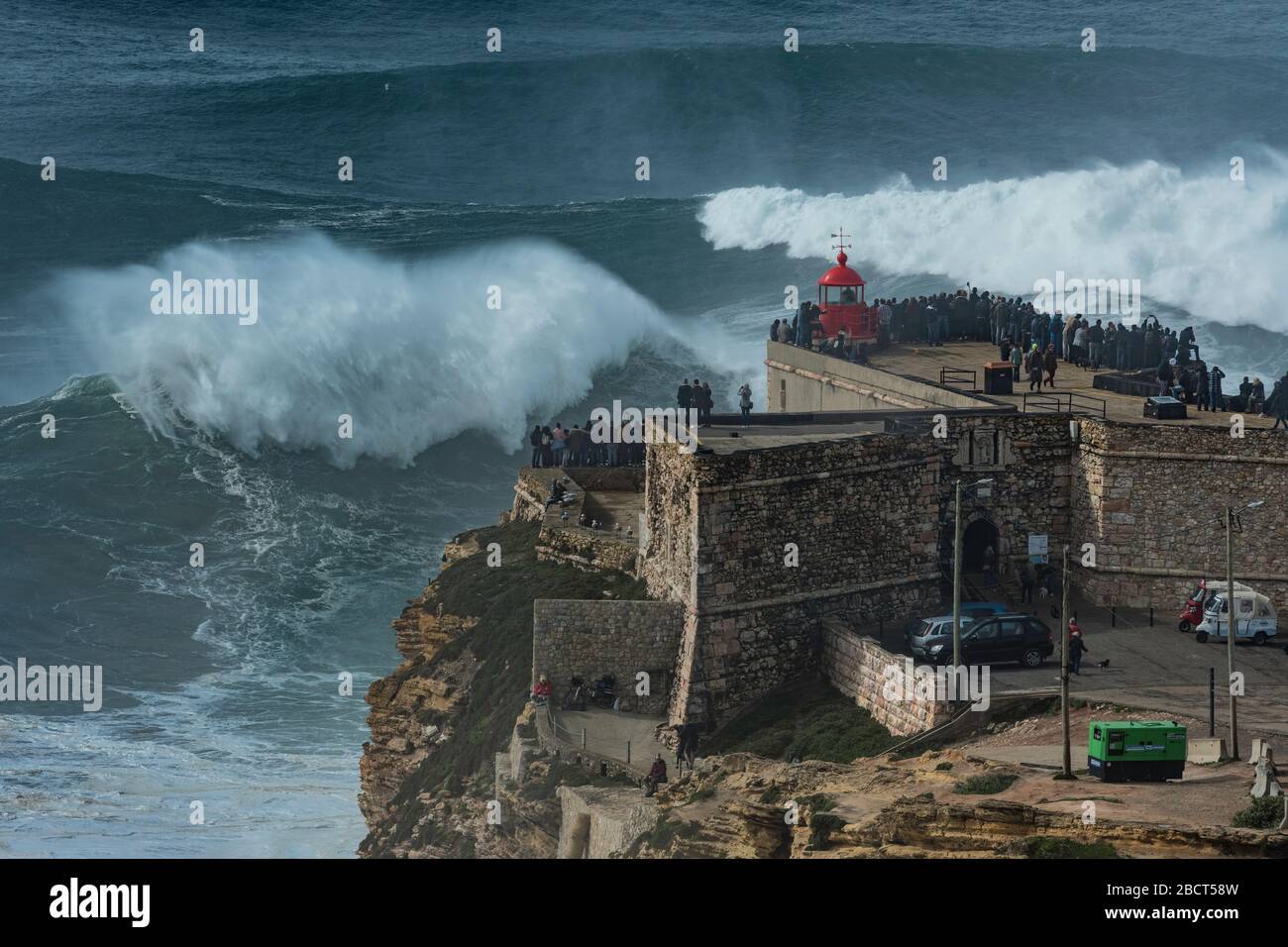 Praia do Norte,Nazaré Stock Photo - Alamy