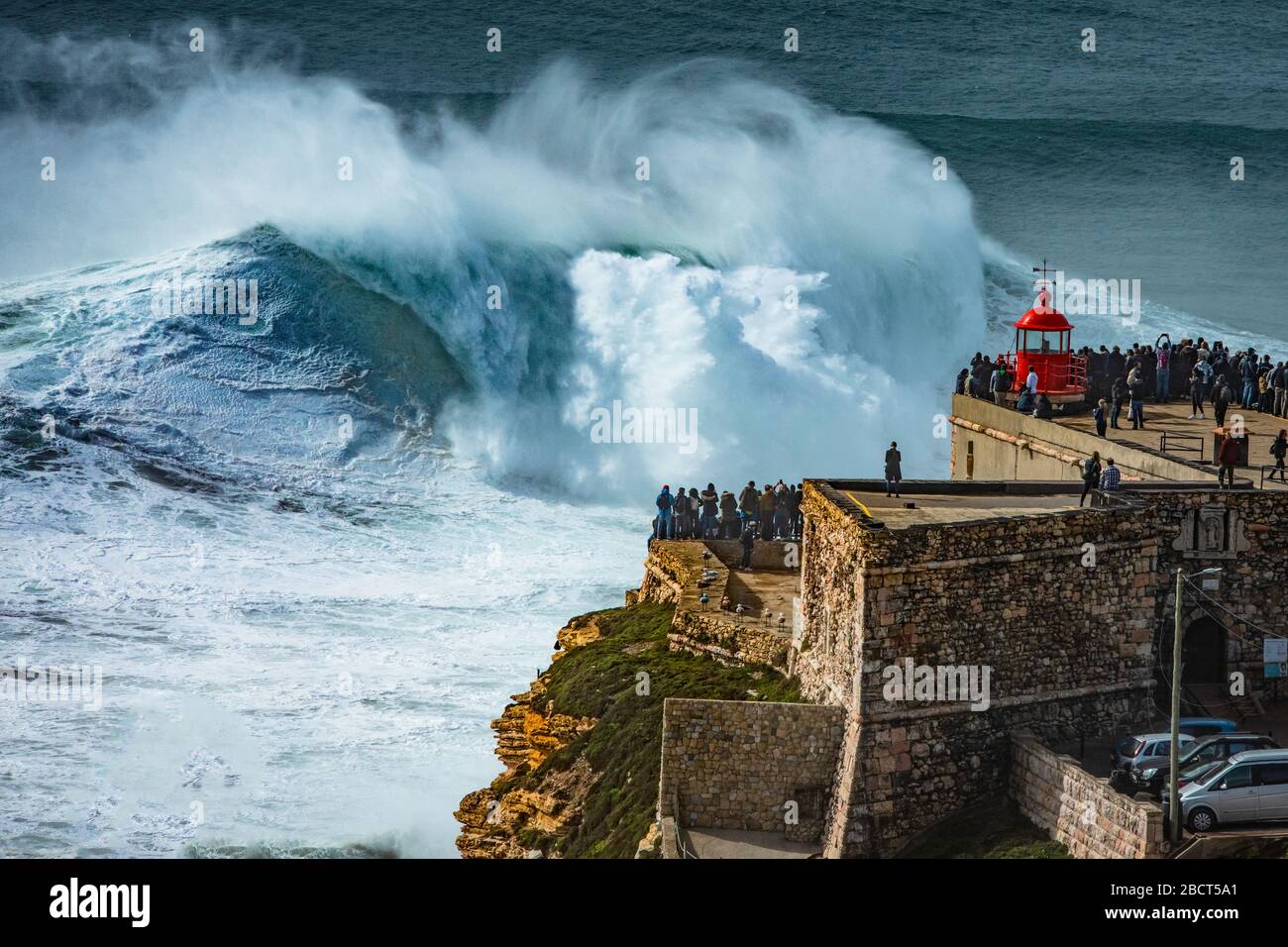 Praia do Norte,Nazaré Stock Photo - Alamy