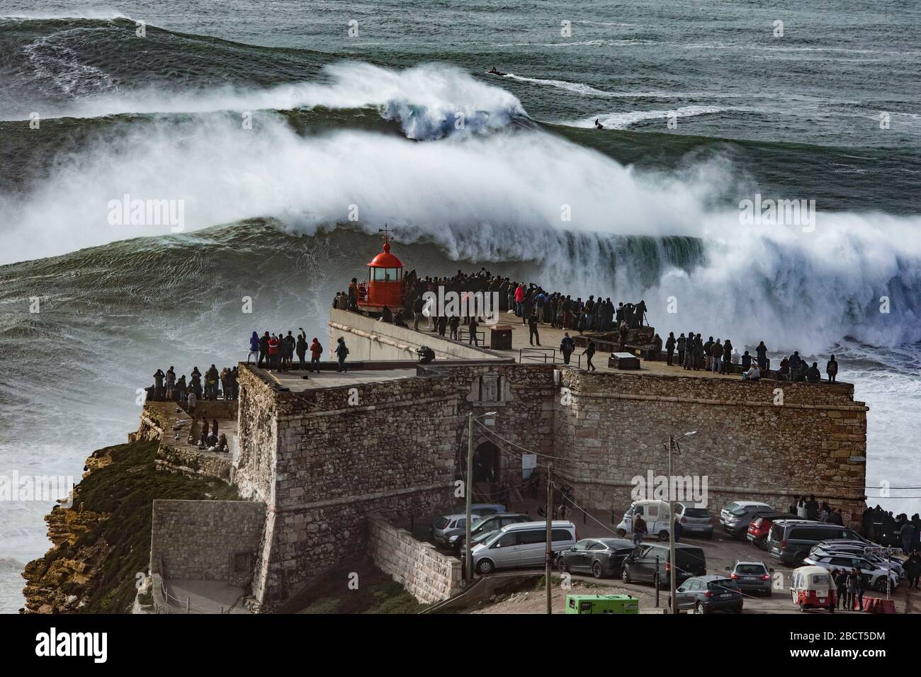 Praia do Norte,Nazaré Stock Photo - Alamy