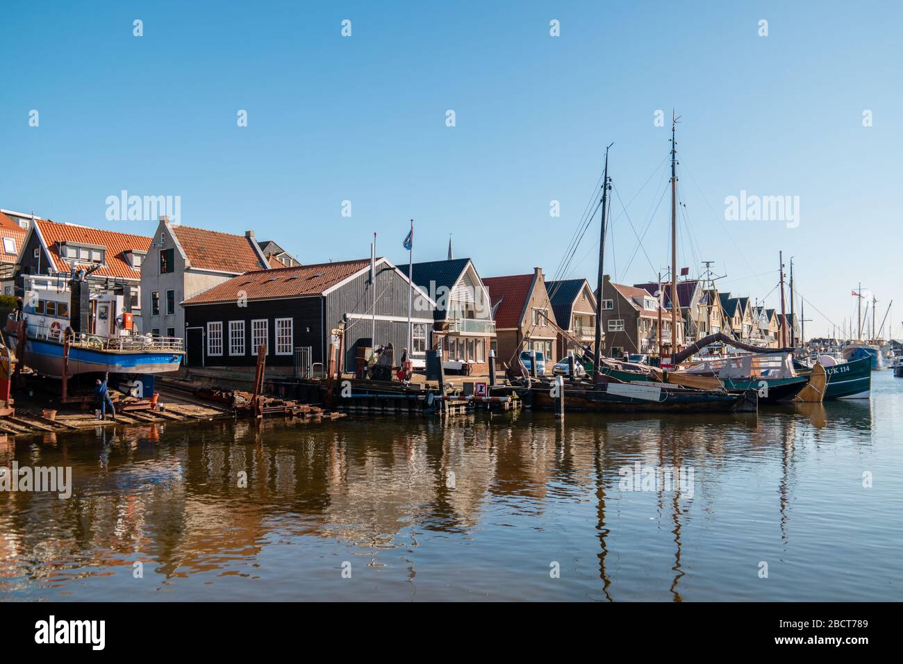Skyline urk old fishing village hi-res stock photography and images - Alamy