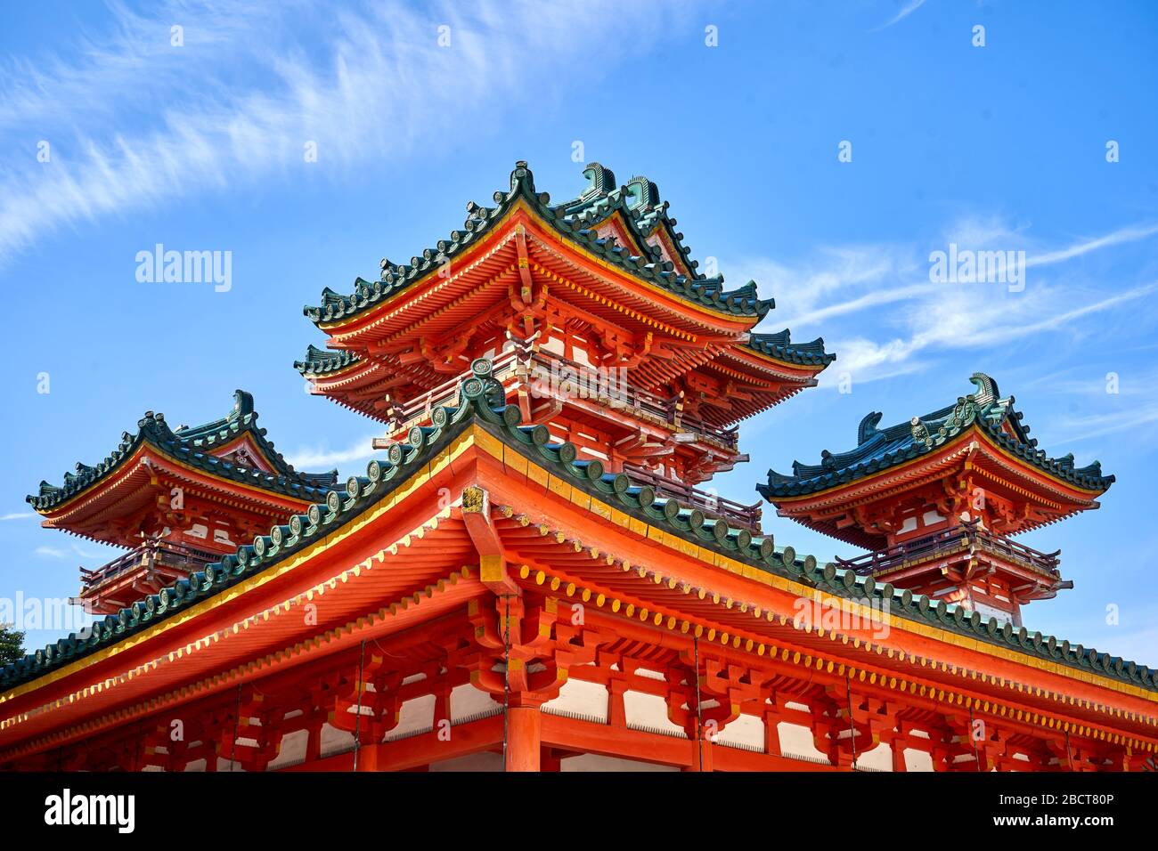 Orange temple hi-res stock photography and images - Alamy