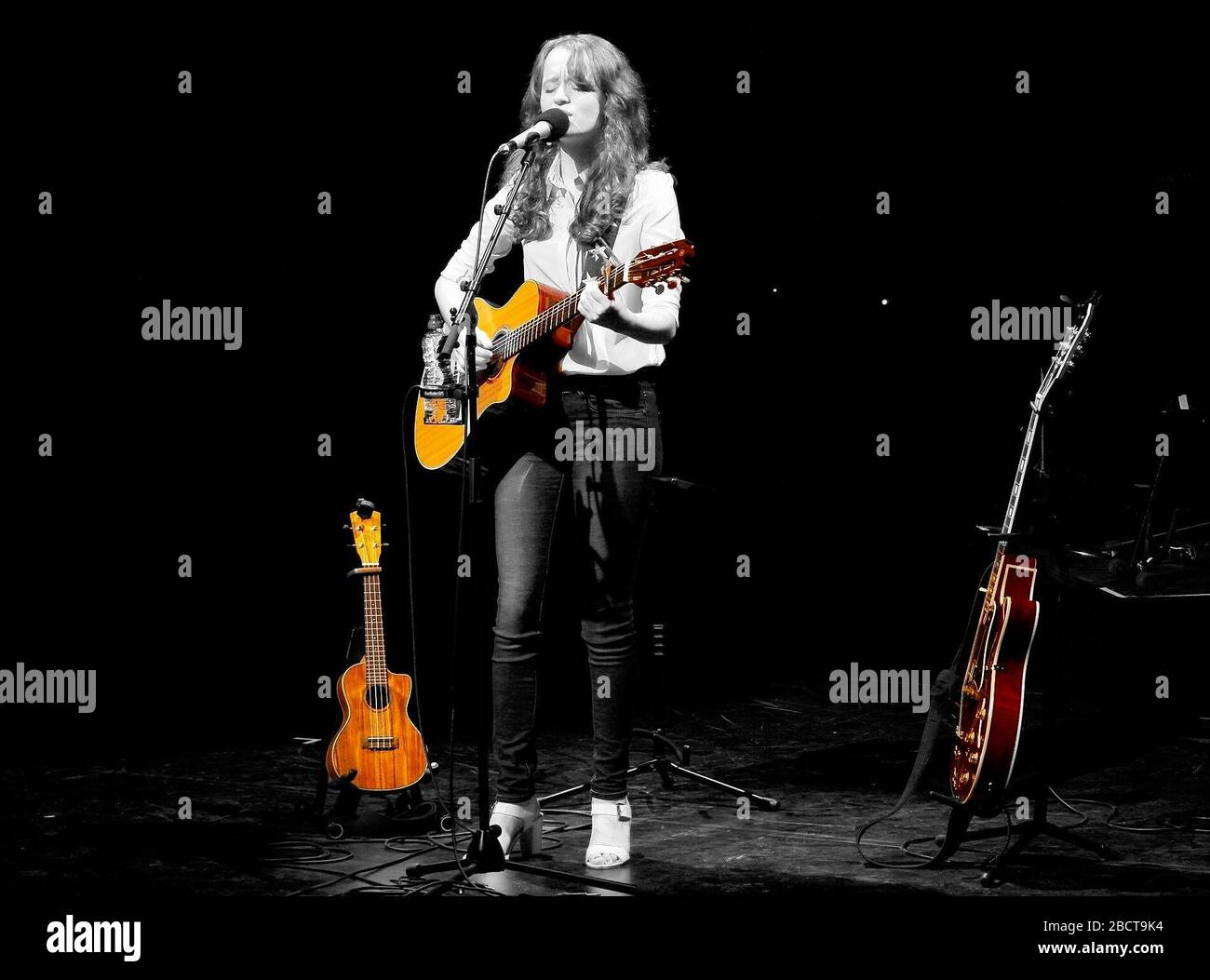 Rhyl,U.K. Sarah Munro performs at Rhyl Pavilion credit Ian Fairbrother ...