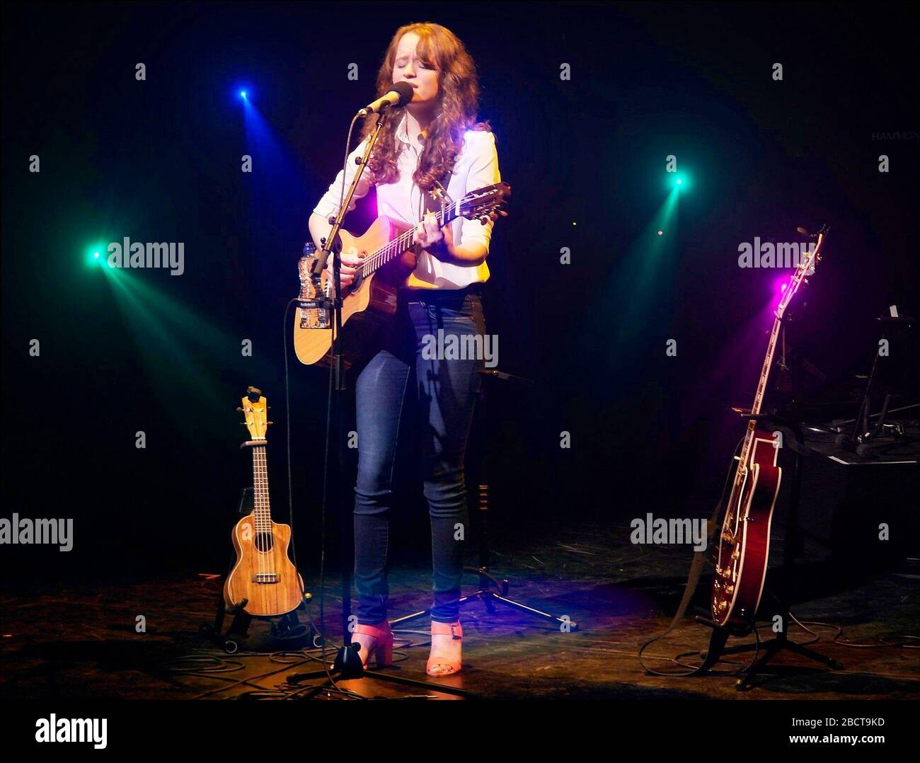 Rhyl,U.K. Sarah Munro performs at Rhyl Pavilion credit Ian Fairbrother ...