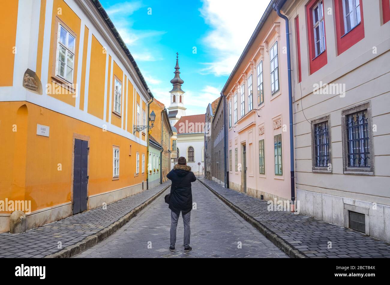 Budapest old town streets hi-res stock photography and images - Alamy