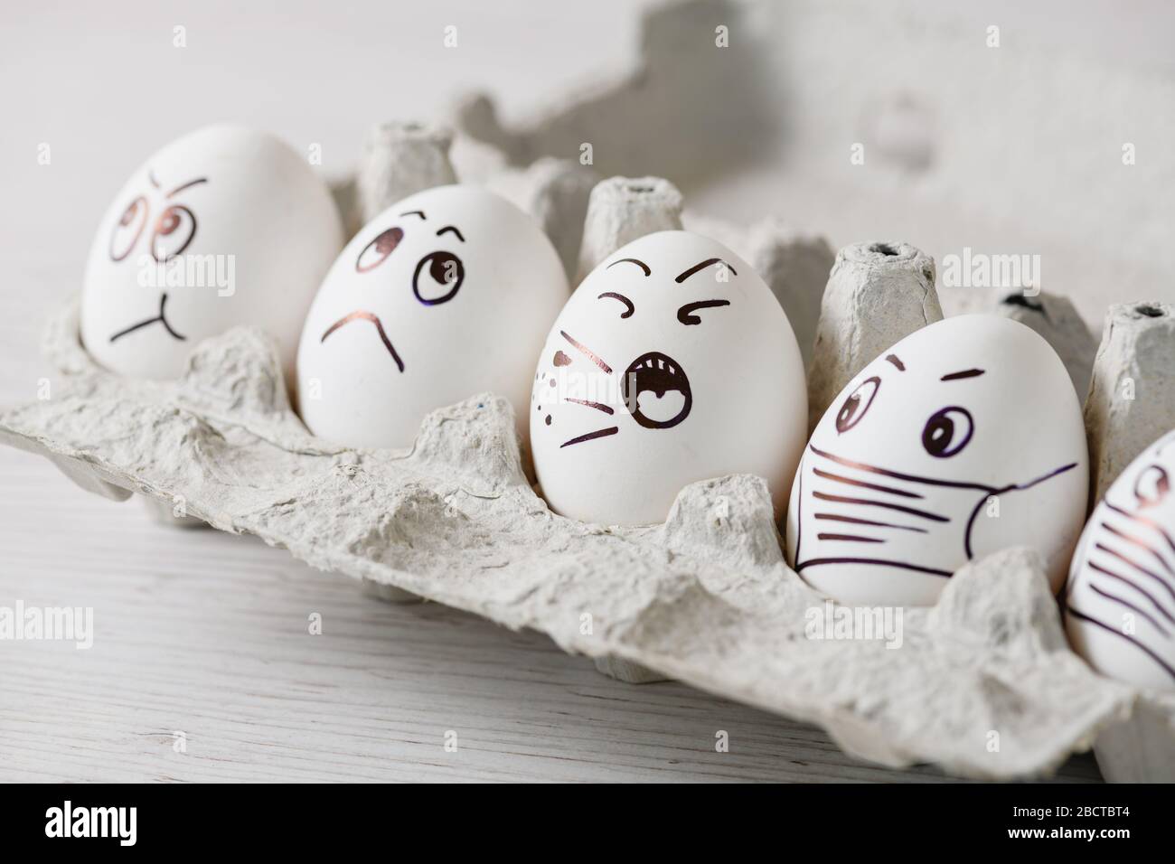 Sad eggs hi-res stock photography and images - Alamy