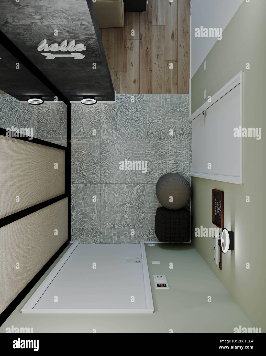 Buildings and construction interior dining room hi-res stock ...
