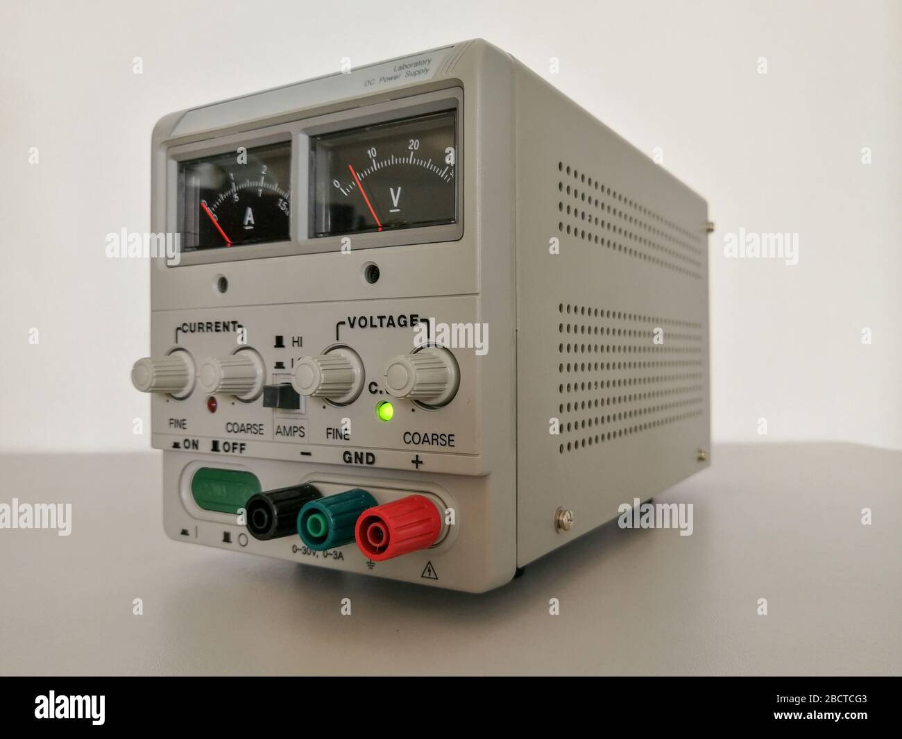 Precise variable voltage and current power supply used in prototyping ...