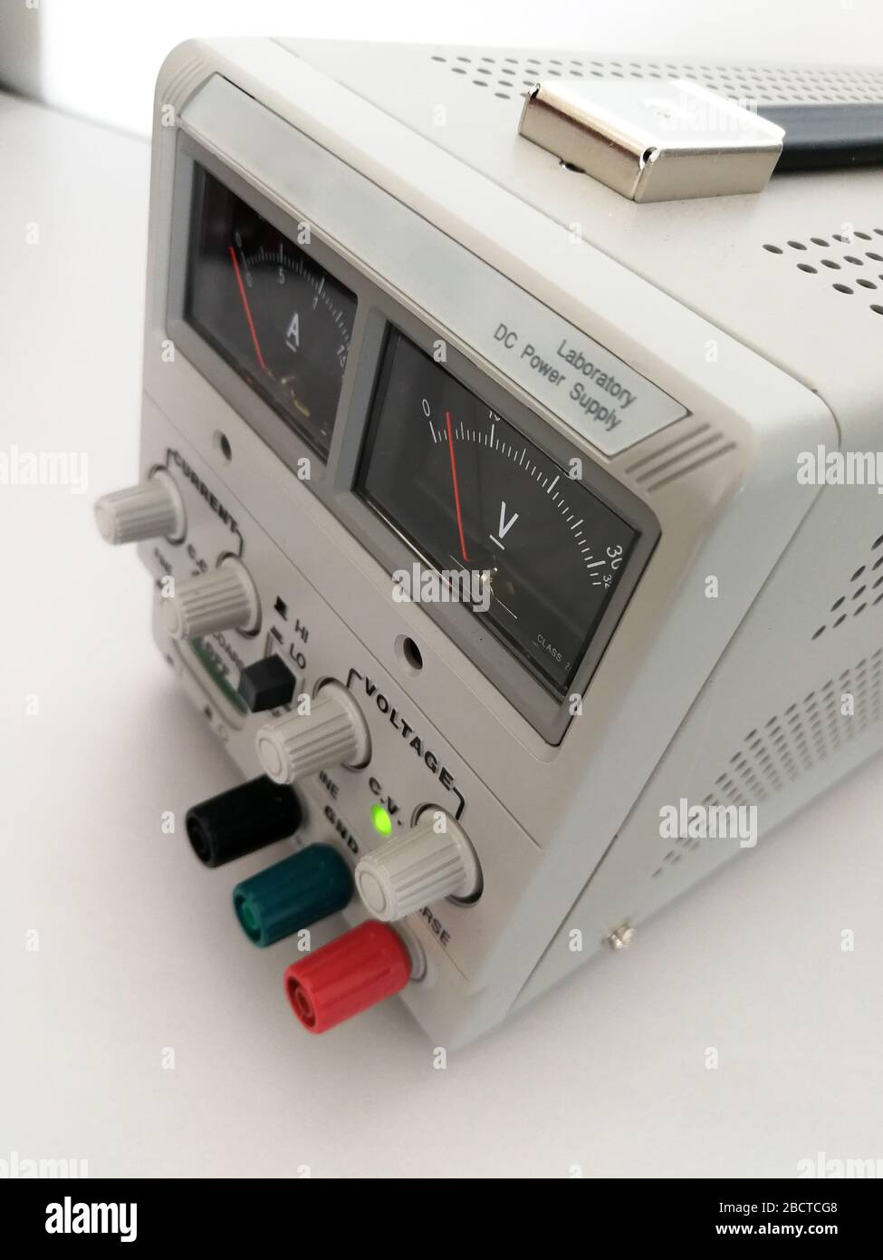 Precise variable voltage and current power supply used in prototyping ...