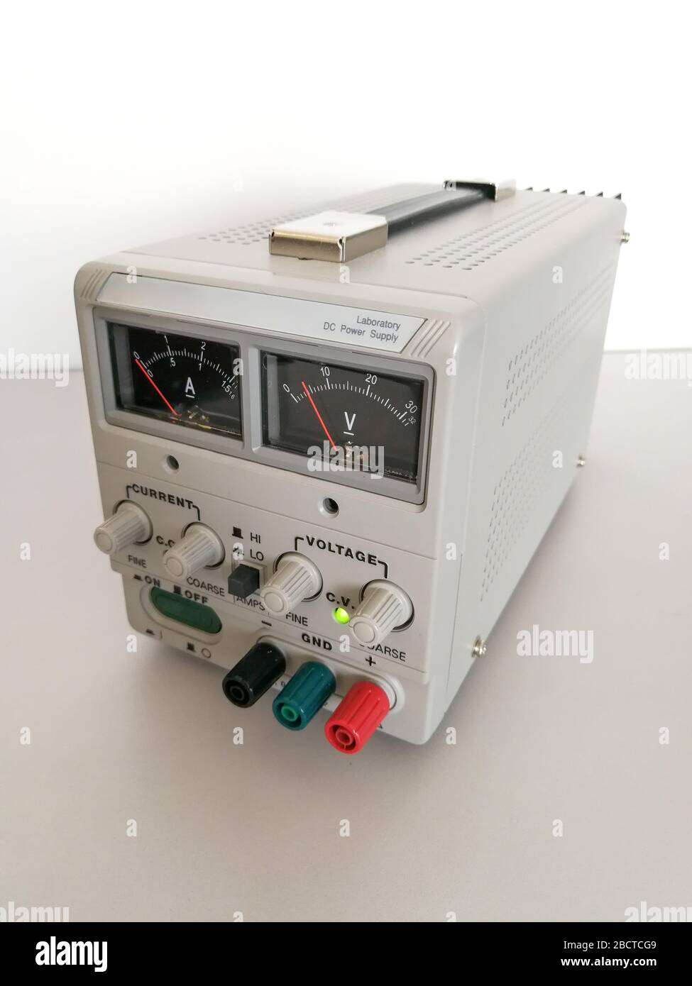 Precise variable voltage and current power supply used in prototyping ...