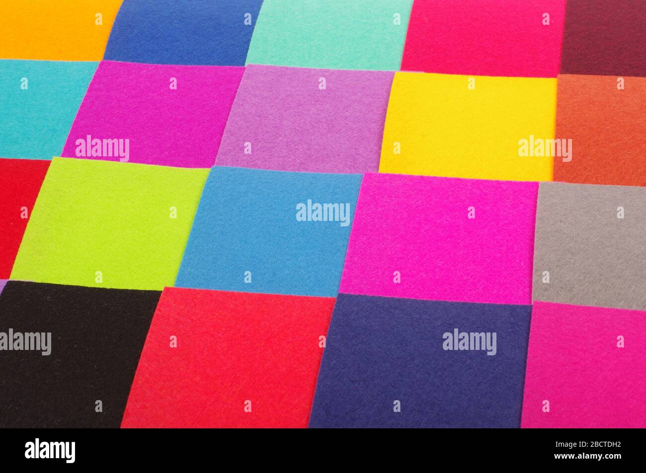 A lot of colourful felt samples useful for textile design Stock Photo ...