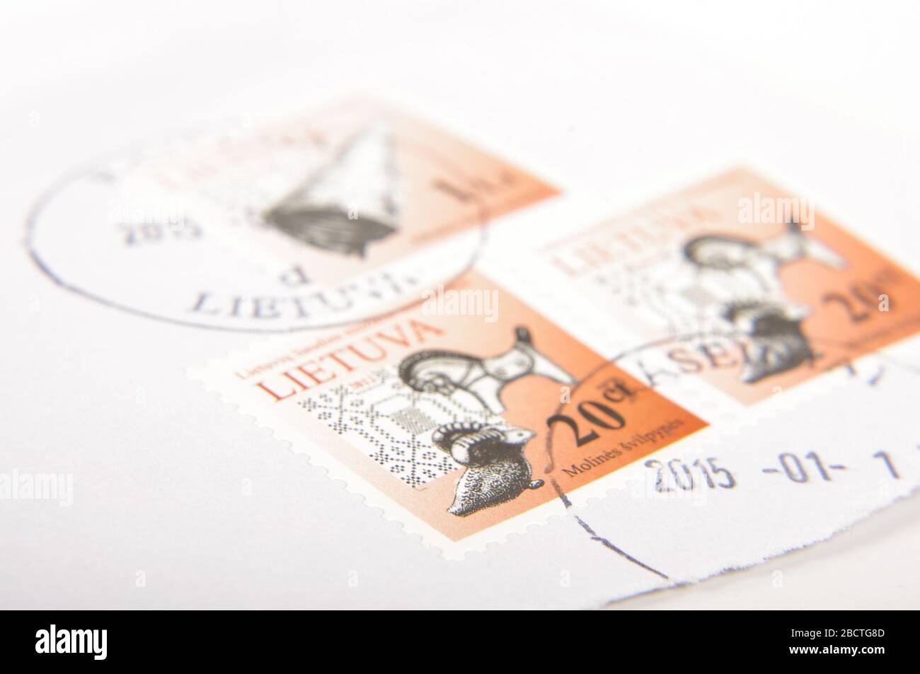 Lithuanian postage stamp hi-res stock photography and images - Alamy