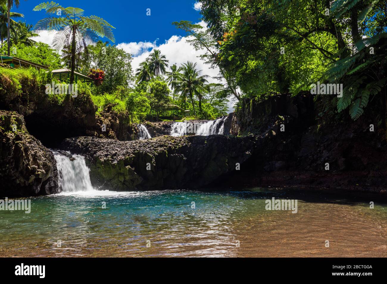 Togitogiga waterfall hi-res stock photography and images - Alamy