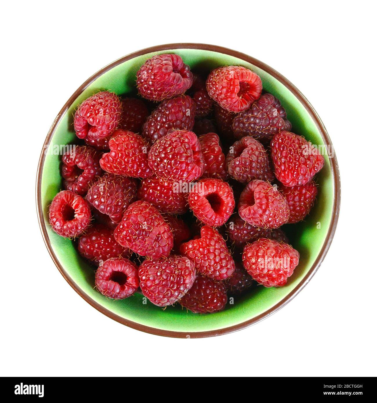 Sweet raspberry isolated on white background Stock Photo - Alamy