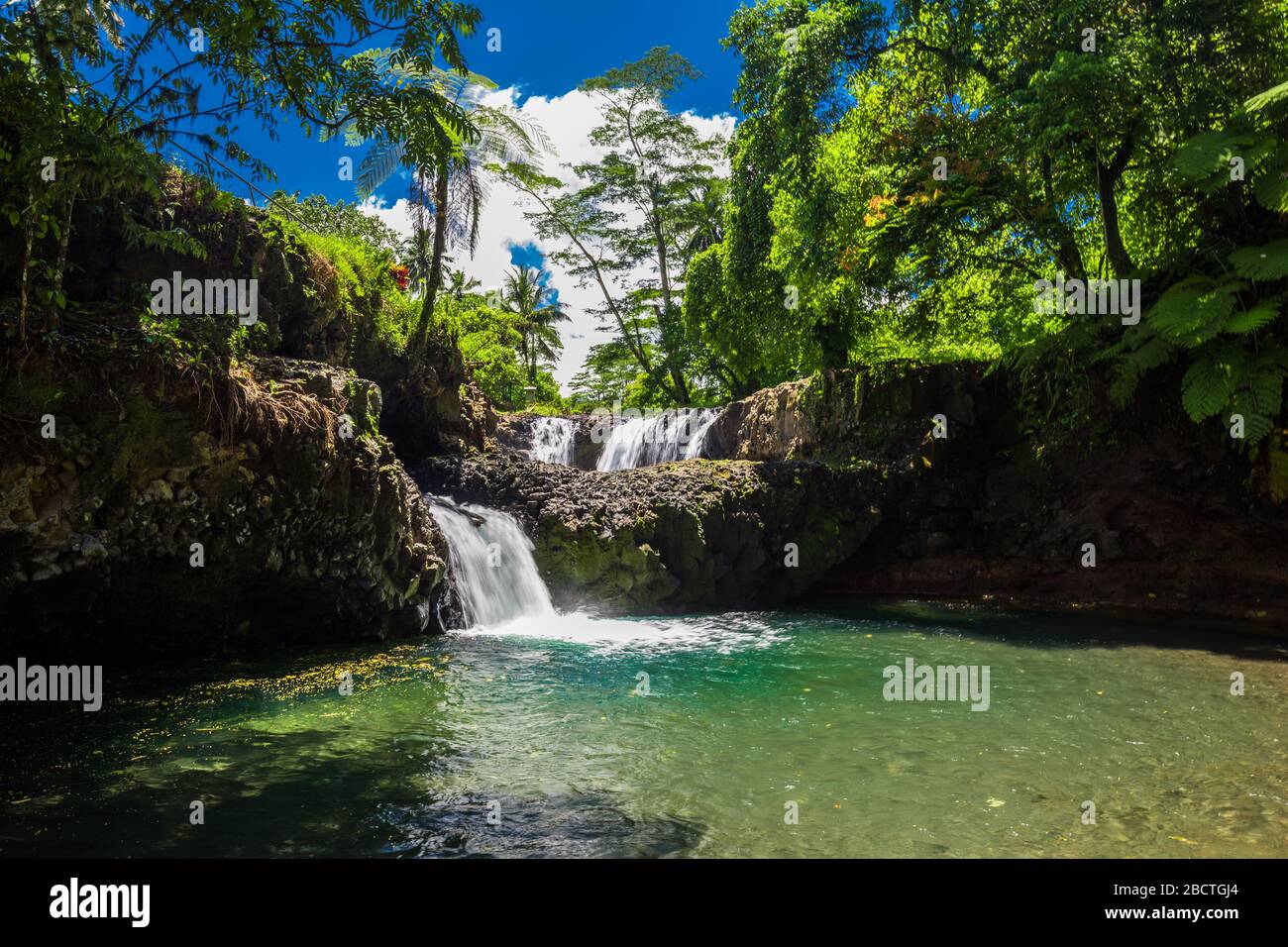 Upolu samoa waterfall hi-res stock photography and images - Alamy