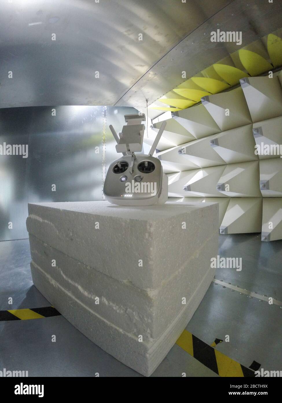 Drone wireless controller electromagnetic compatibility testing inside ...
