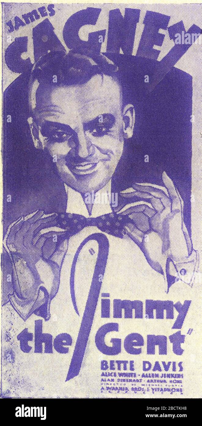 JAMES CAGNEY in JIMMY THE GENT 1934 director MICHAEL CURTIZ Warner Bros ...