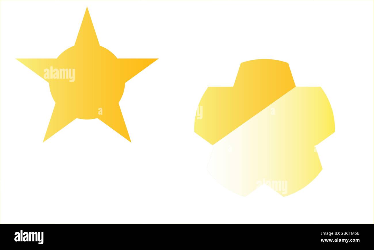 Star symbol abstract art hi-res stock photography and images - Alamy