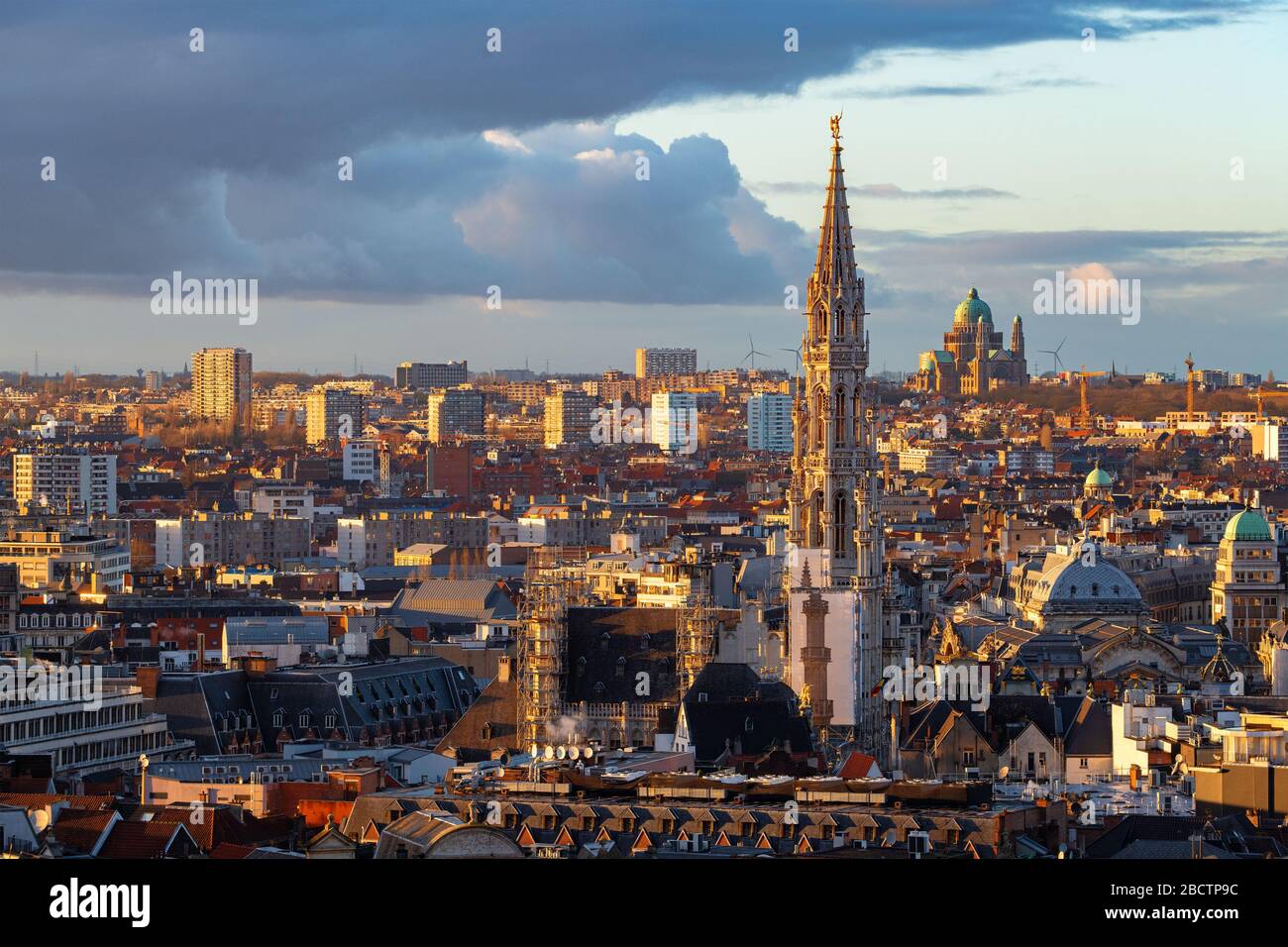 Brussels tower hi-res stock photography and images - Alamy
