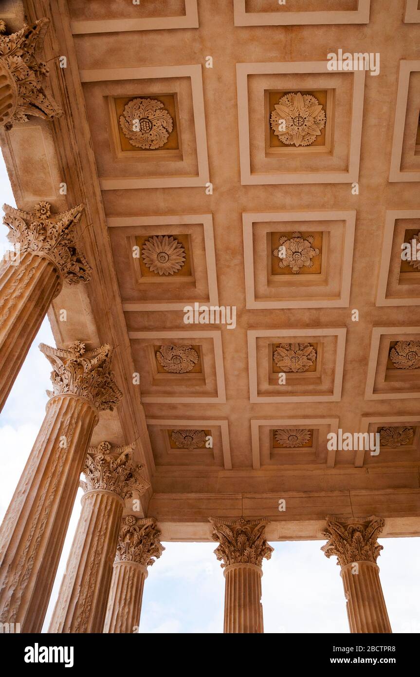 Restored in the early 19th century, the pronaos was provided with a new ...