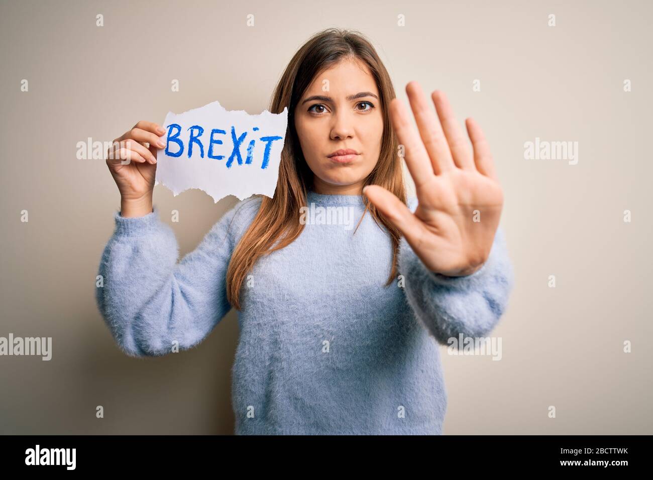 Uk stop sign teenager hi-res stock photography and images - Alamy