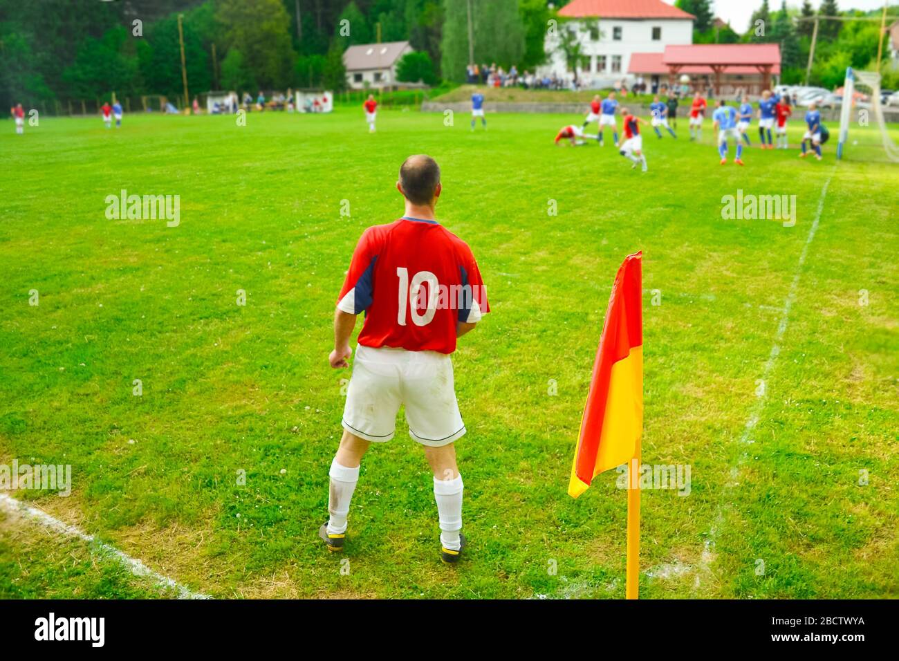 Dirt football pitch hi-res stock photography and images - Alamy